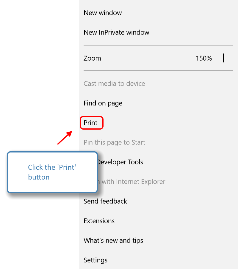 The 'Print' dialog will appear. In the 'Print' dialog, turn headers and ...